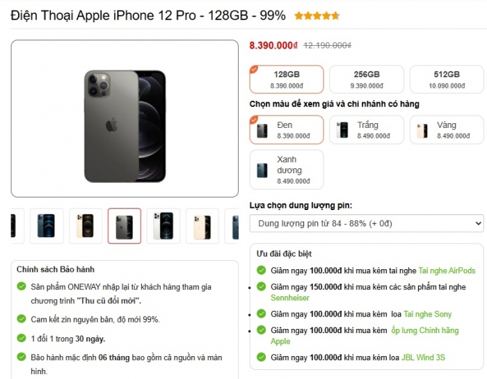 Chiến tướng iPhone 12 Pro rẻ như bèo cuối tháng 5, viền thép siêu sang, iPhone 16 Pro Titan lép vế